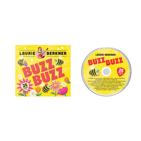 Buzz Buzz 25th Anniversary CD – Laurie Berkner Band